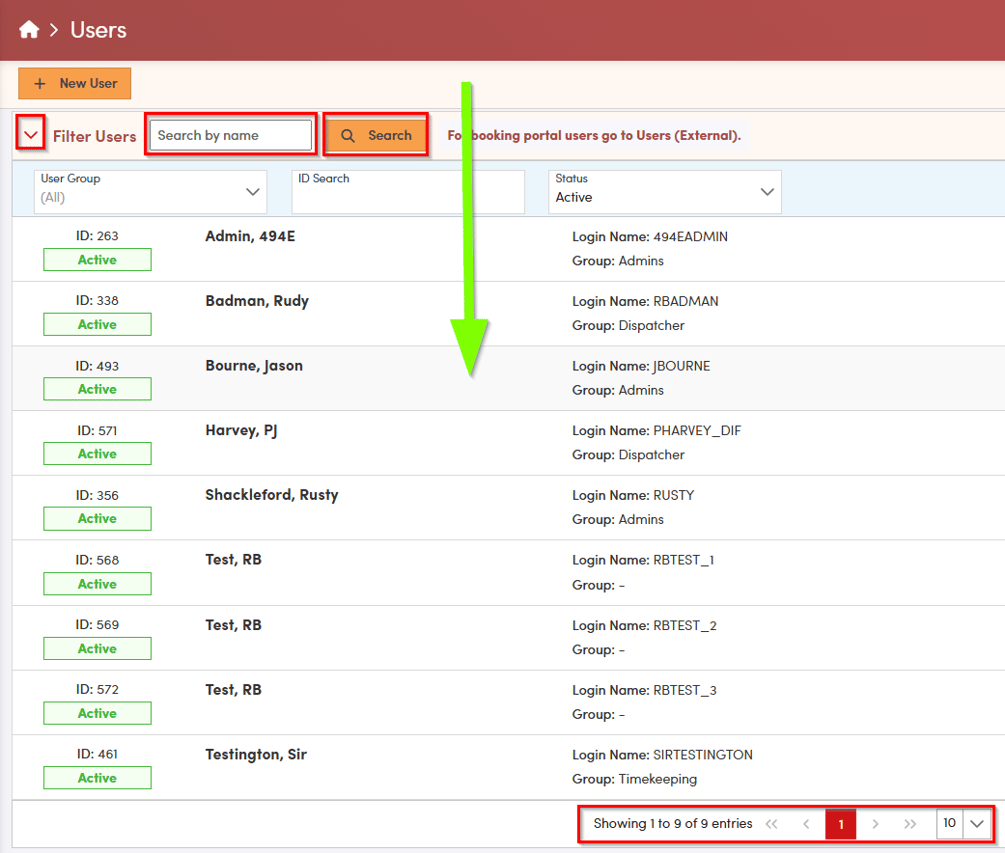 How to Set User Permissions Web Version