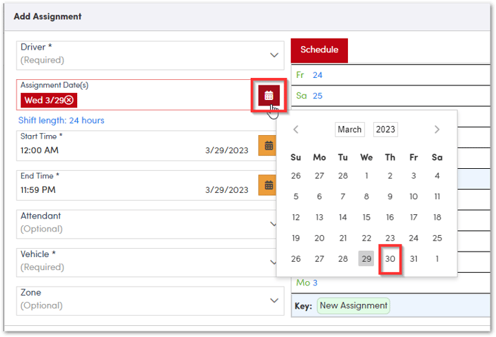 Creating Driver & Vehicle Assignments in RoutingBox Web
