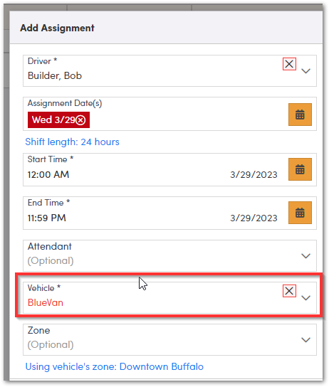 Creating Driver & Vehicle Assignments in RoutingBox Web