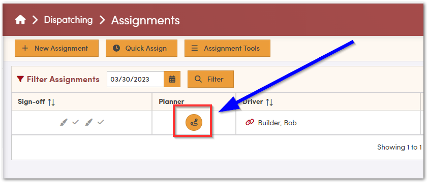 Using Assignment Planner in RoutingBox Web