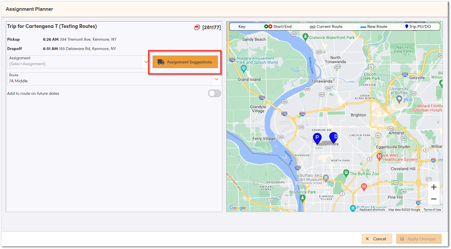How to Dispatch a Trip in RoutingBox Web